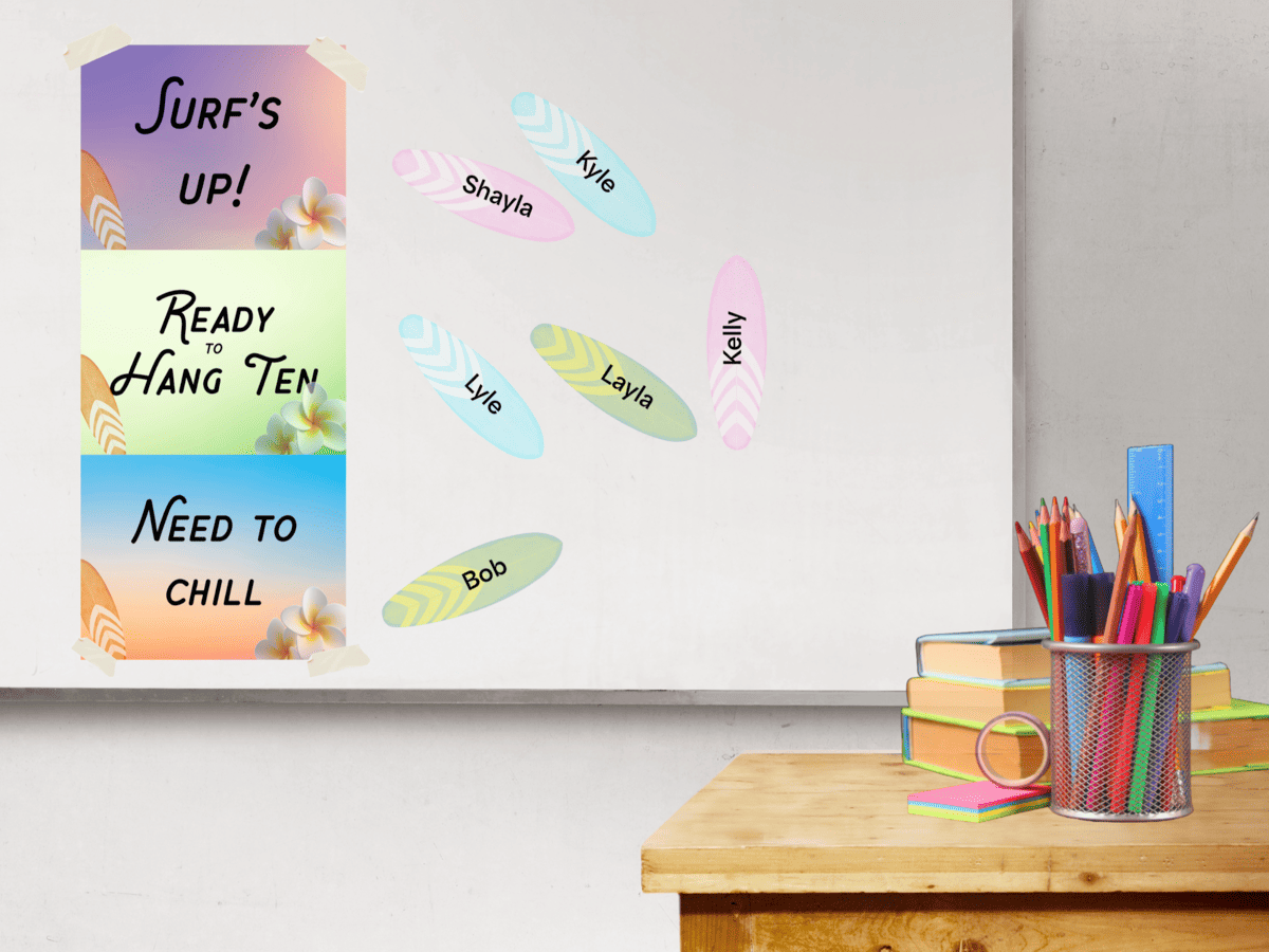 Surf’s Up: A Free Summer School Behavior Management Resource